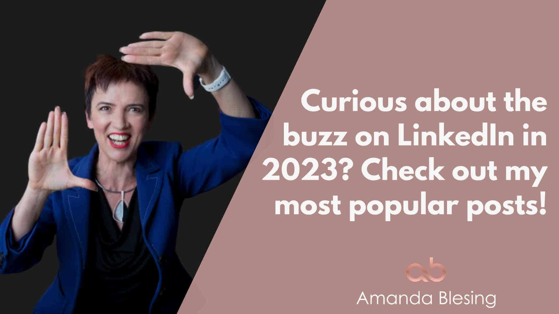 Curious about the buzz on LinkedIn in 2023? Check out my most popular ...